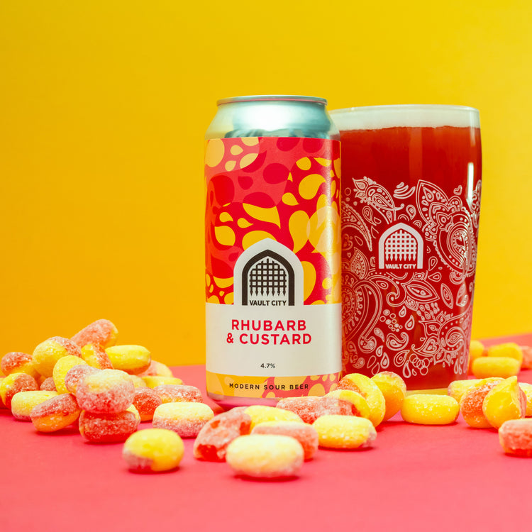 Rhubarb & Custard - available now at Waitrose! – Vault City Brewing