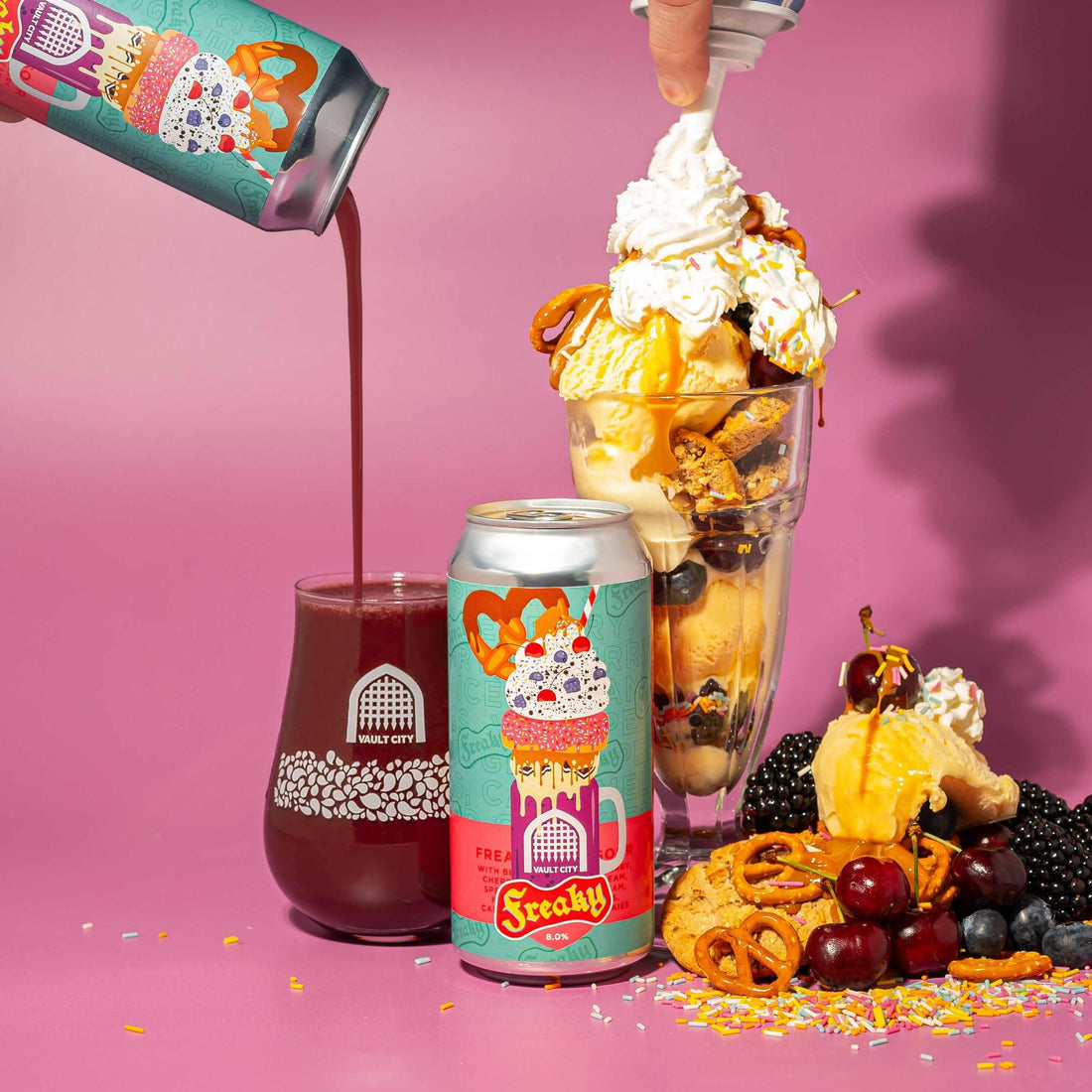 Freaky Milkshake Sour - Epic Flavor Explosion – Vault City Brewing