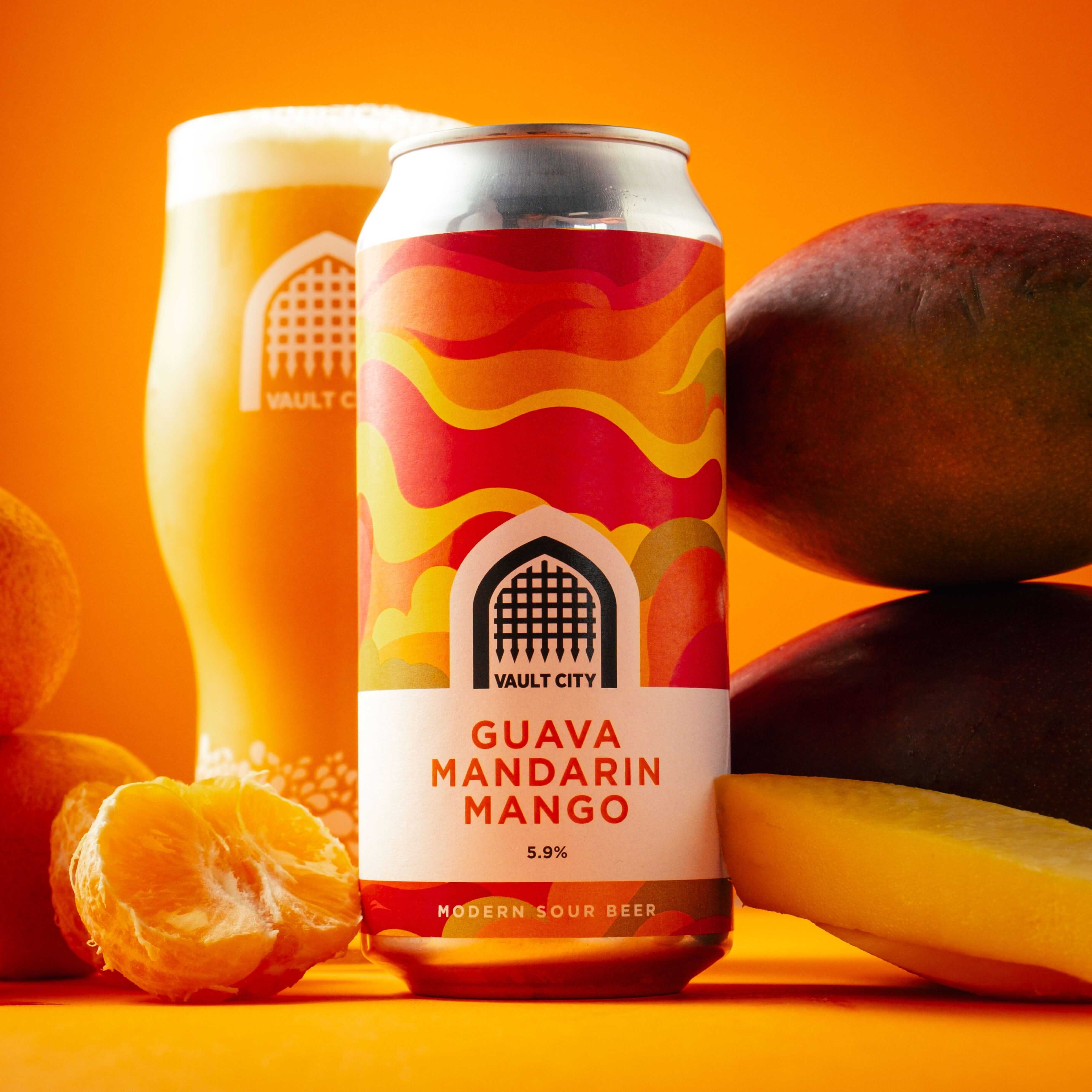 Guava Mandarin Mango – Tropical Fruit Bliss – Vault City Brewing