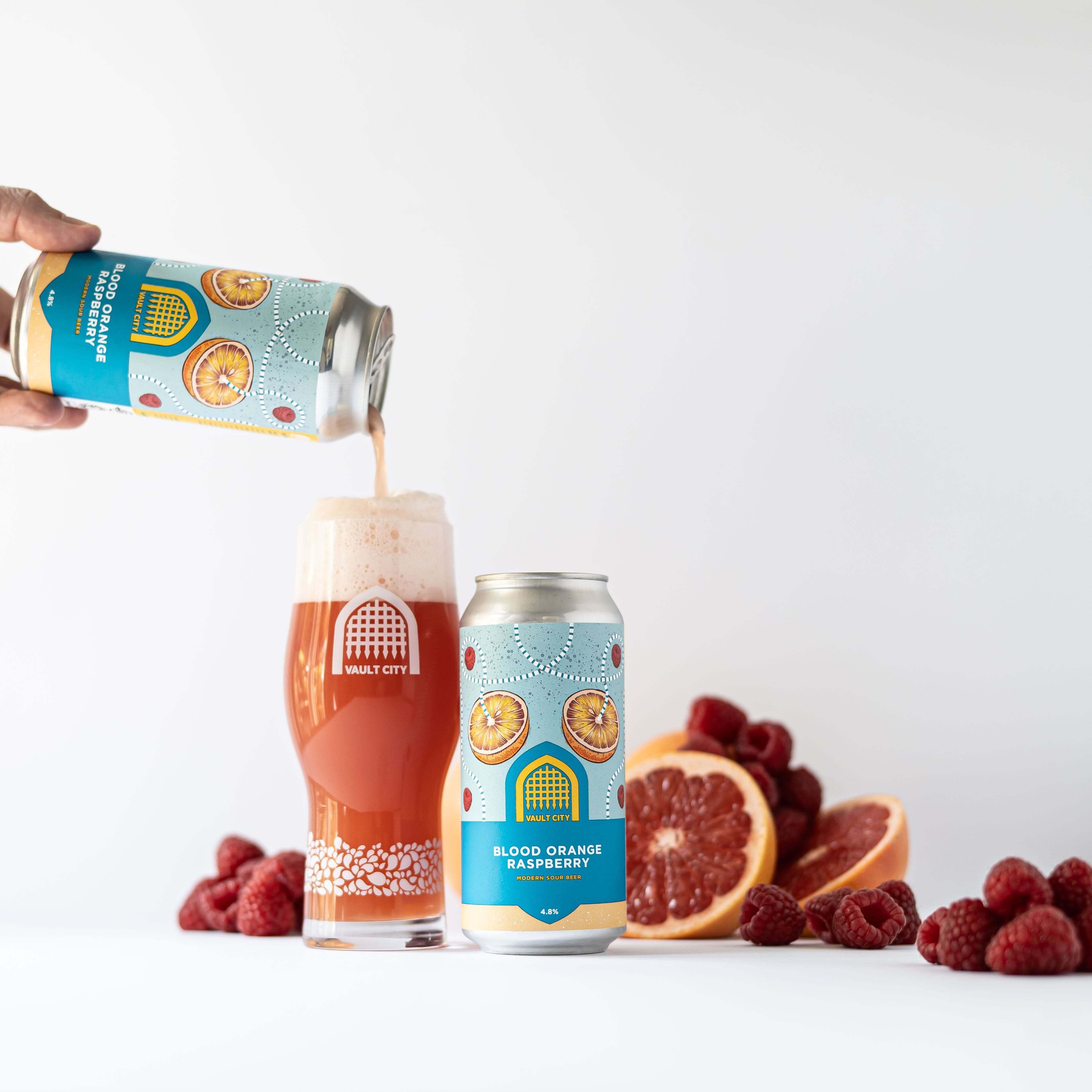 Blood Orange Raspberry Sour Beer – Perfect Flavour Balance – Vault City ...