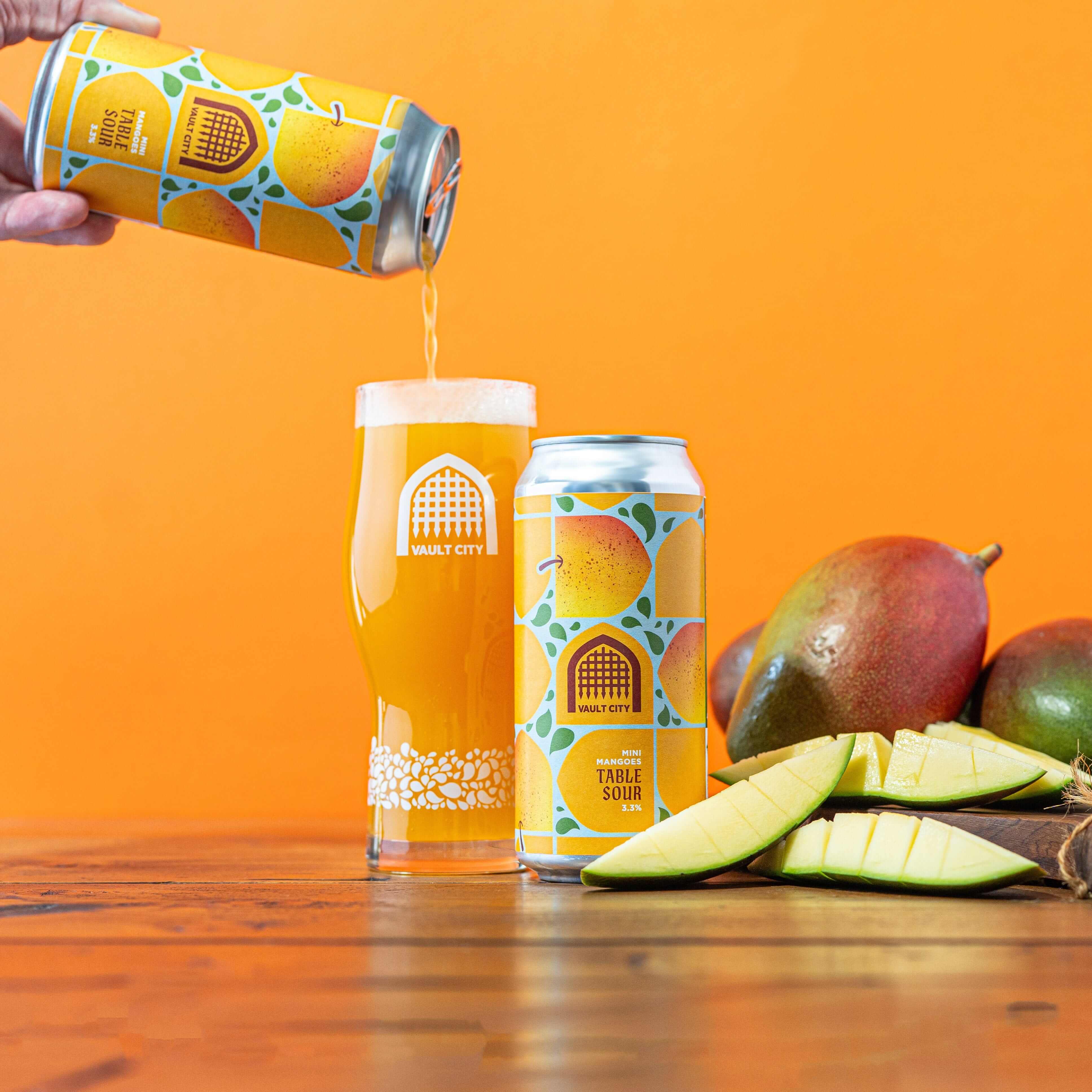 Mini Mangoes Table Sour - Tropical Sweetness – Vault City Brewing