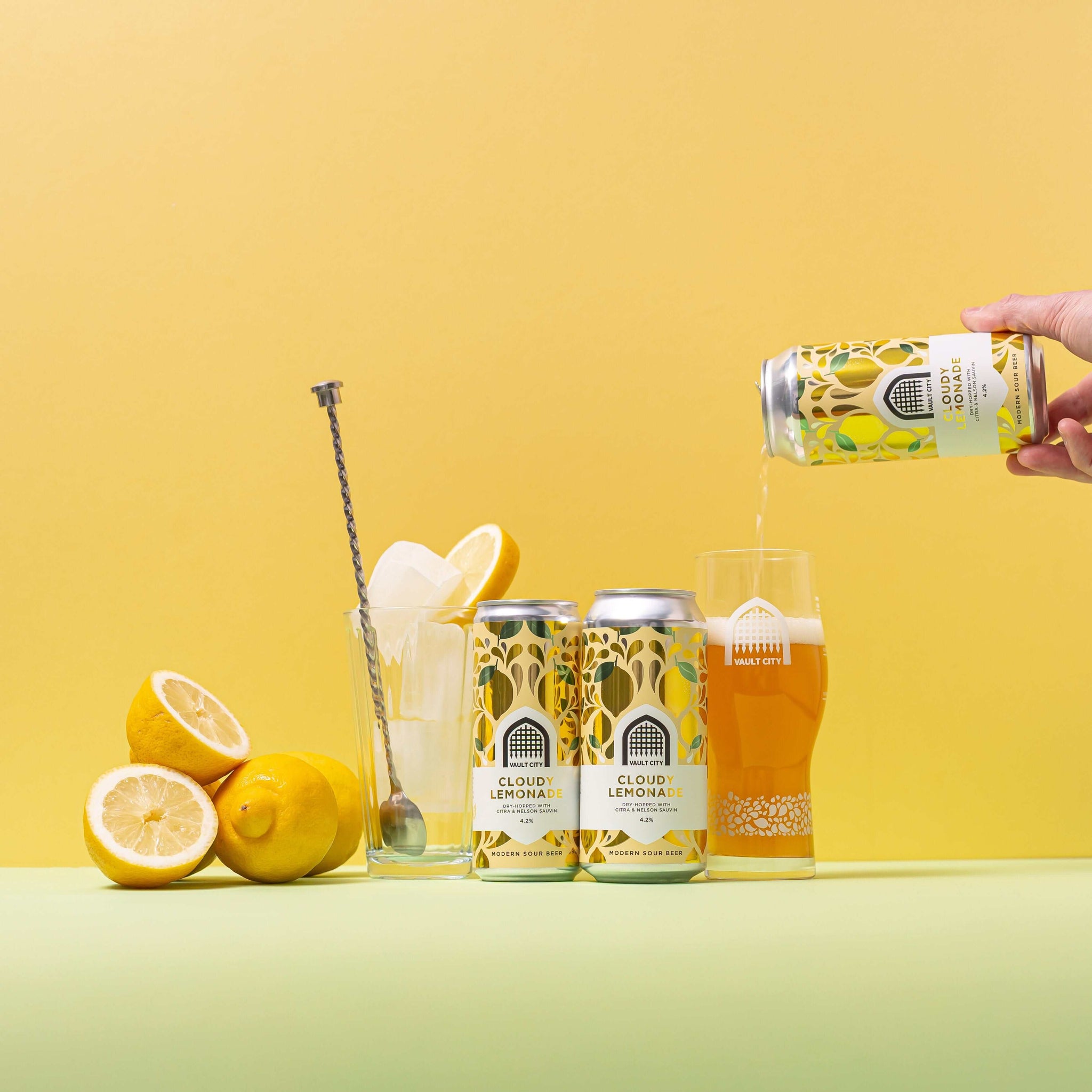 Cloudy Lemonade, Citra & Nelson Sauvin – Vault City Brewing