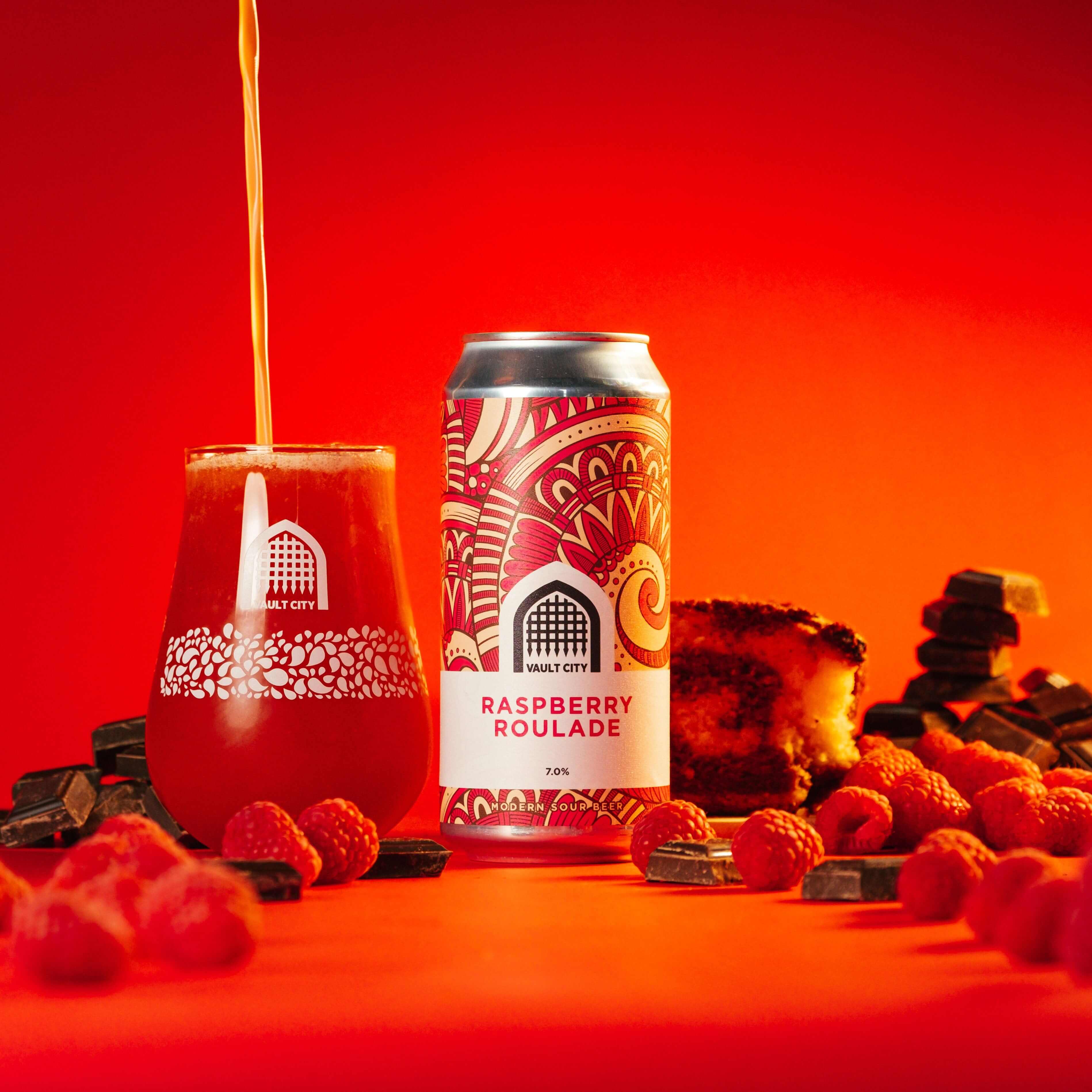 Raspberry Roulade Dessert Sour – Vault City Brewing